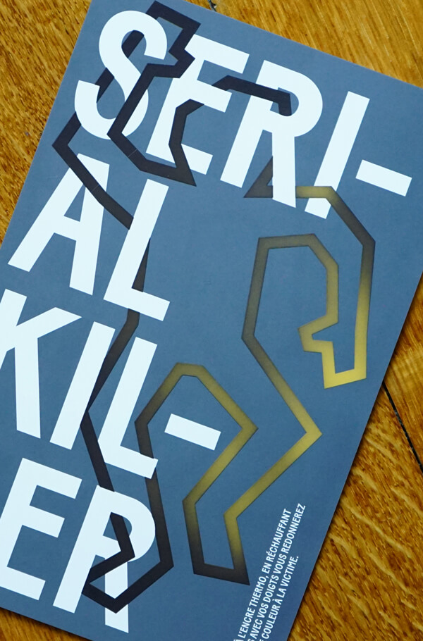 SERIAL KILLER — Give the victim his colors back! Due to thermo ...