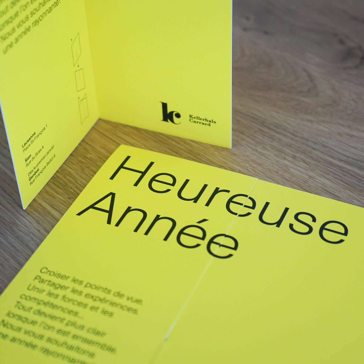 Kellerhals Carrad Greeting Card - Polygravia